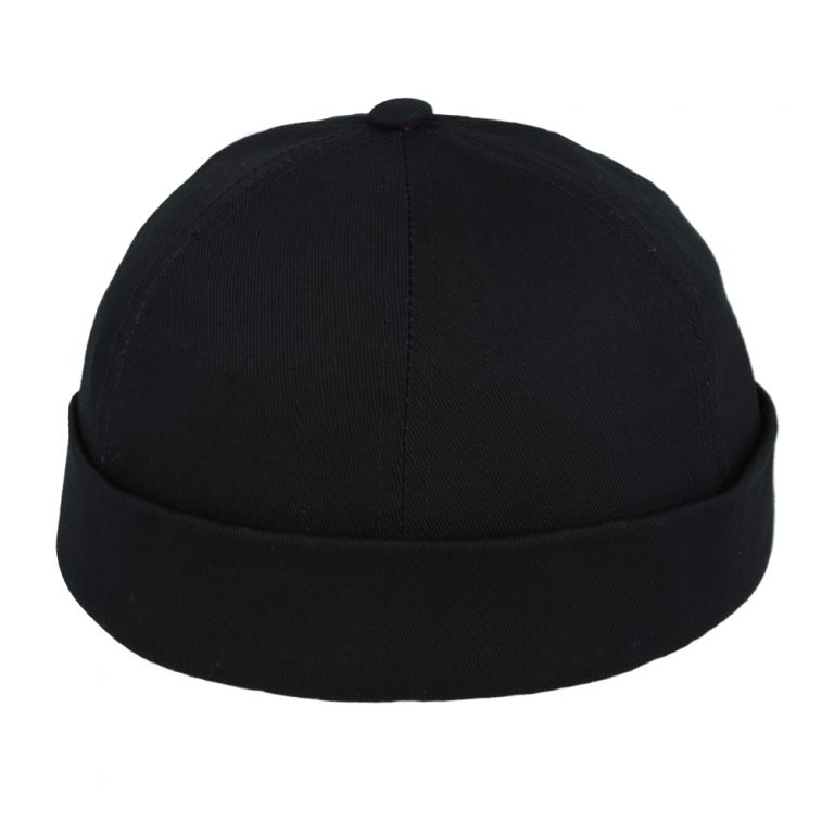 Maz Cotton Rolled Cuff Retro Fashion Brimless Docker Hats - Maz Accessories