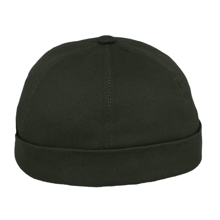 Maz Cotton Rolled Cuff Retro Fashion Brimless Docker Hats - Maz Accessories